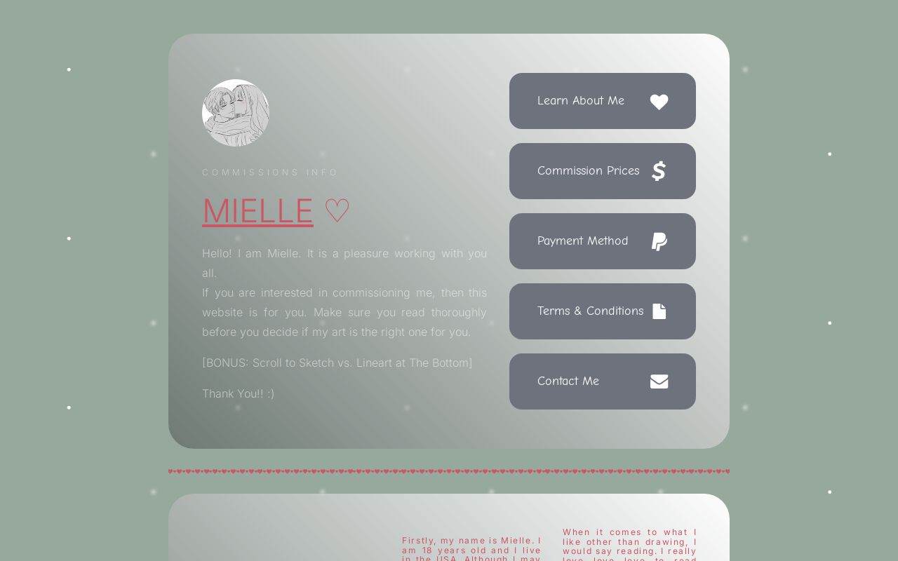 Mielle’s Commissions